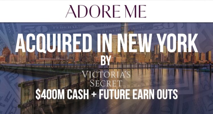 Adore Me Acquired by Victoria’s Secret in a Deal That Values the ...