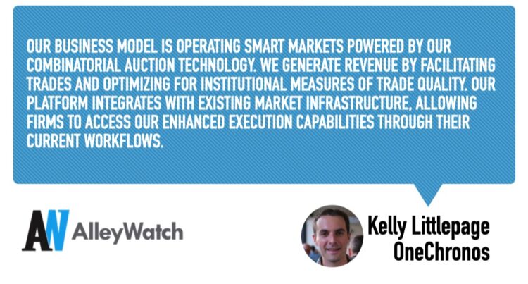 OneChronos Raises $32M to Expand its AI-Powered Smart Markets Technology – AlleyWatch