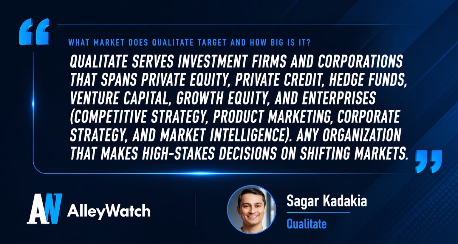 Qualitate Raises $7M to Deliver Expert Intelligence in Days Instead of ...